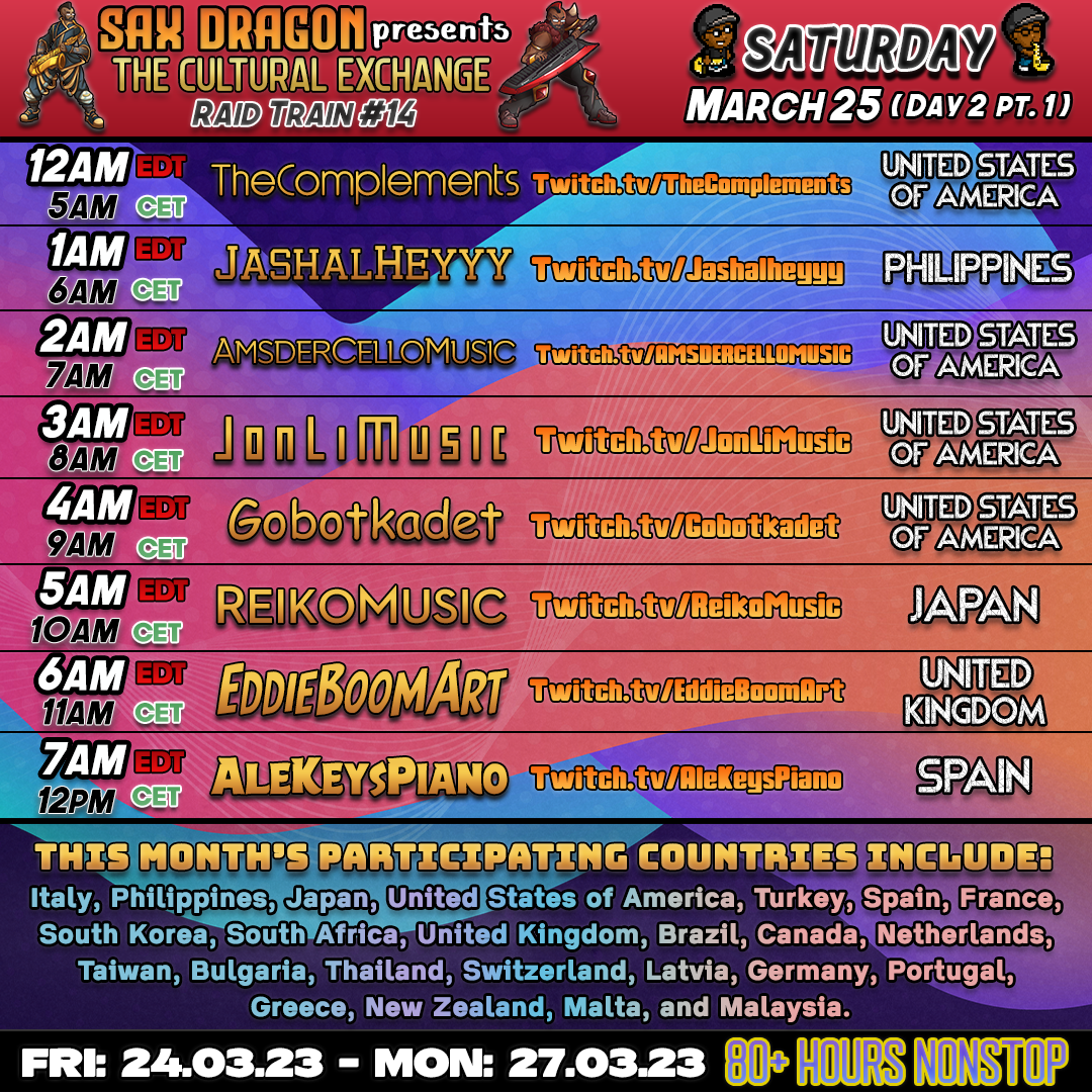 The Cultural Exchange - Raid Train | wopiTV