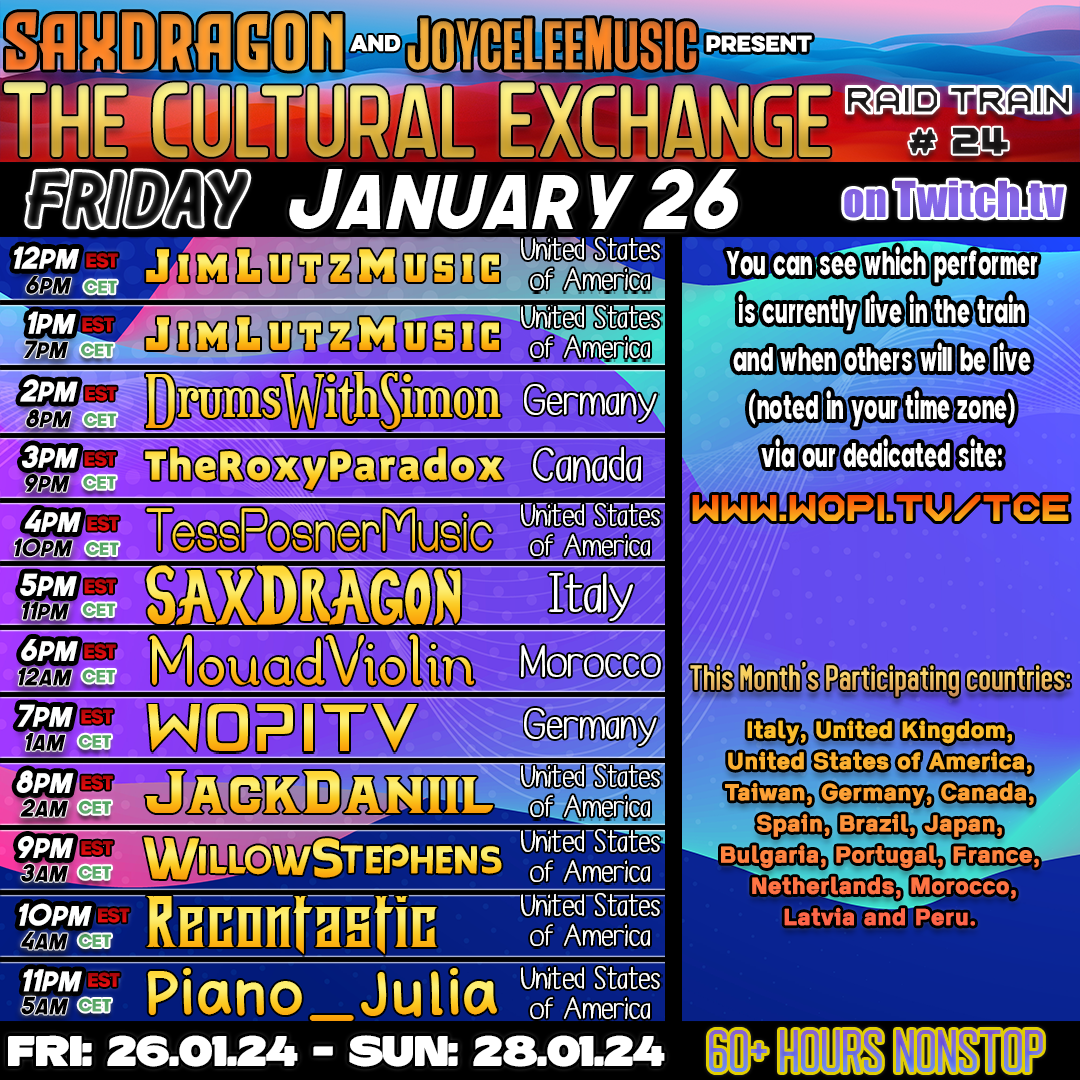 The Cultural Exchange - Raid Train | wopiTV